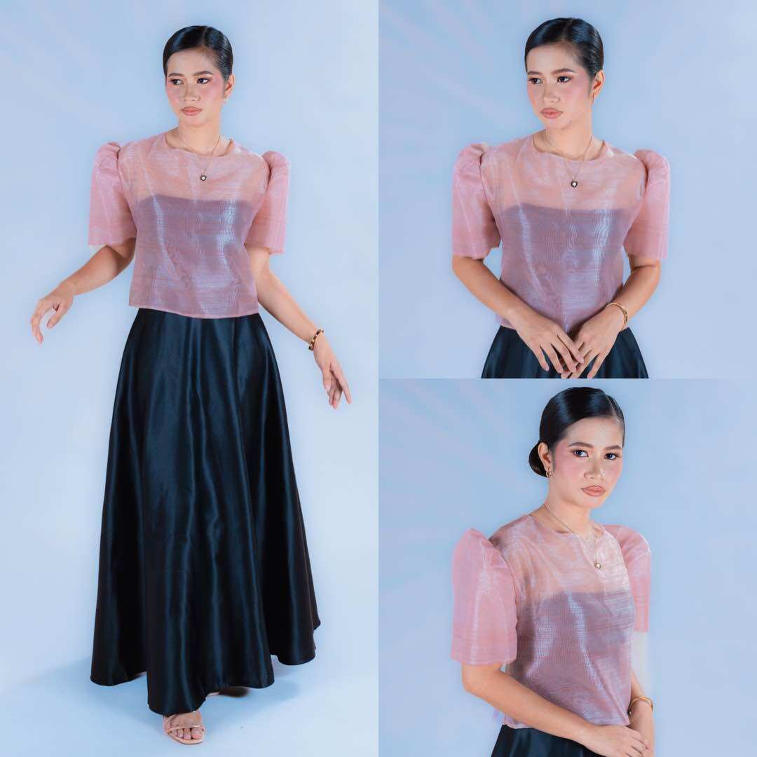 Buy Satin Filipiniana online | Lazada.com.ph