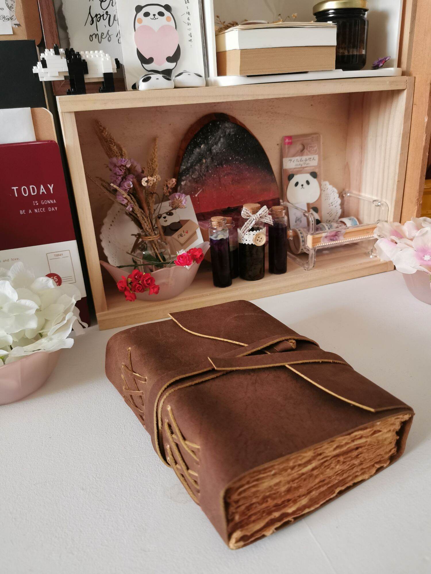 [Boxocraftph] Handmade Deckle Edge Journal - Vintage Antique Style ...