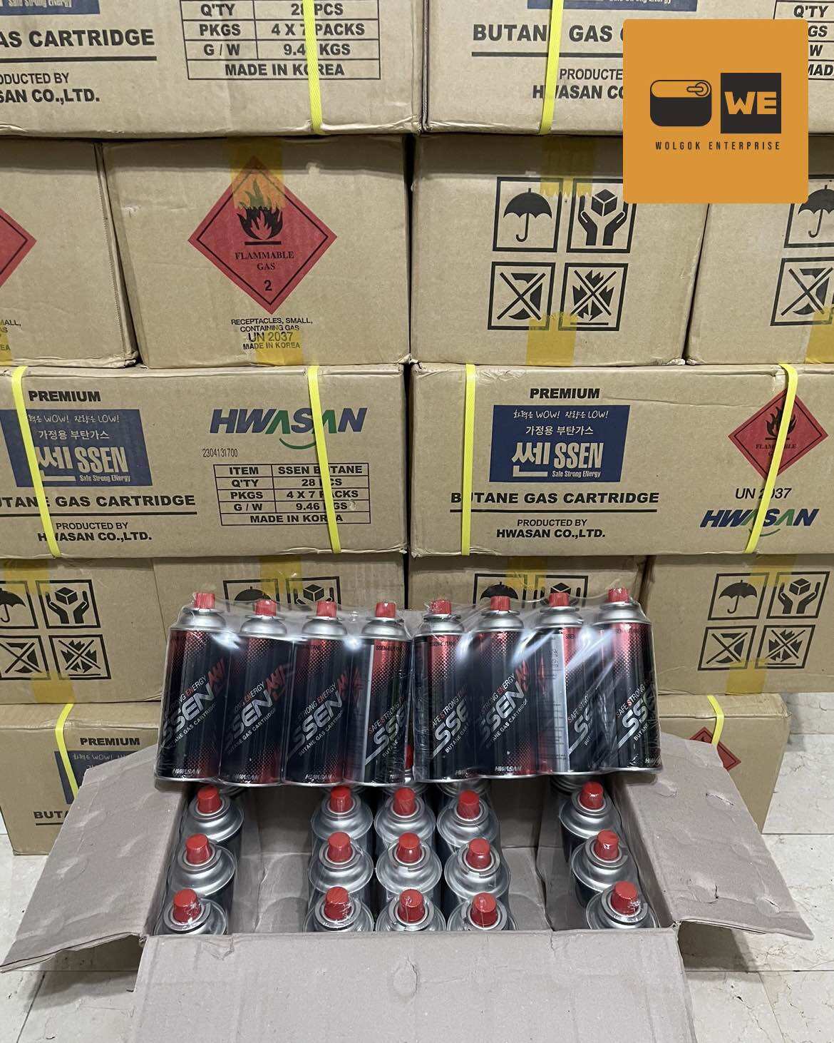 Hwasan SSEN Butane Gas 1 Box (28 CANS)SEALED | Lazada PH