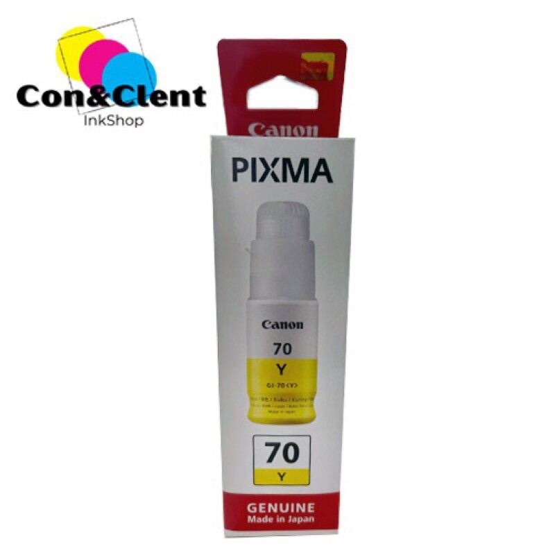 Genuine Canon ink 70 black or 70 colored | Lazada PH