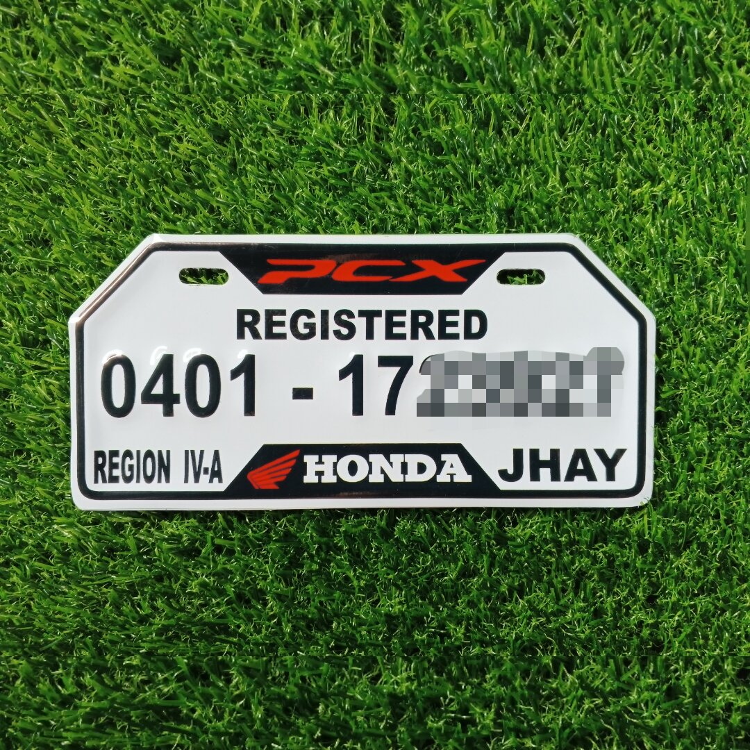 Customized Temporary Plate FOR MOTOR | Lazada PH