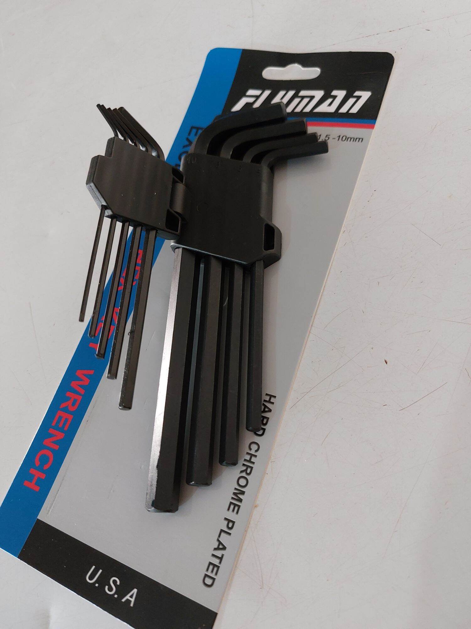 ORIGINAL FLYMAN USA HEAVY DUTY MOTORCYCLE LONG ALLEN WRENCH SET | Lazada PH