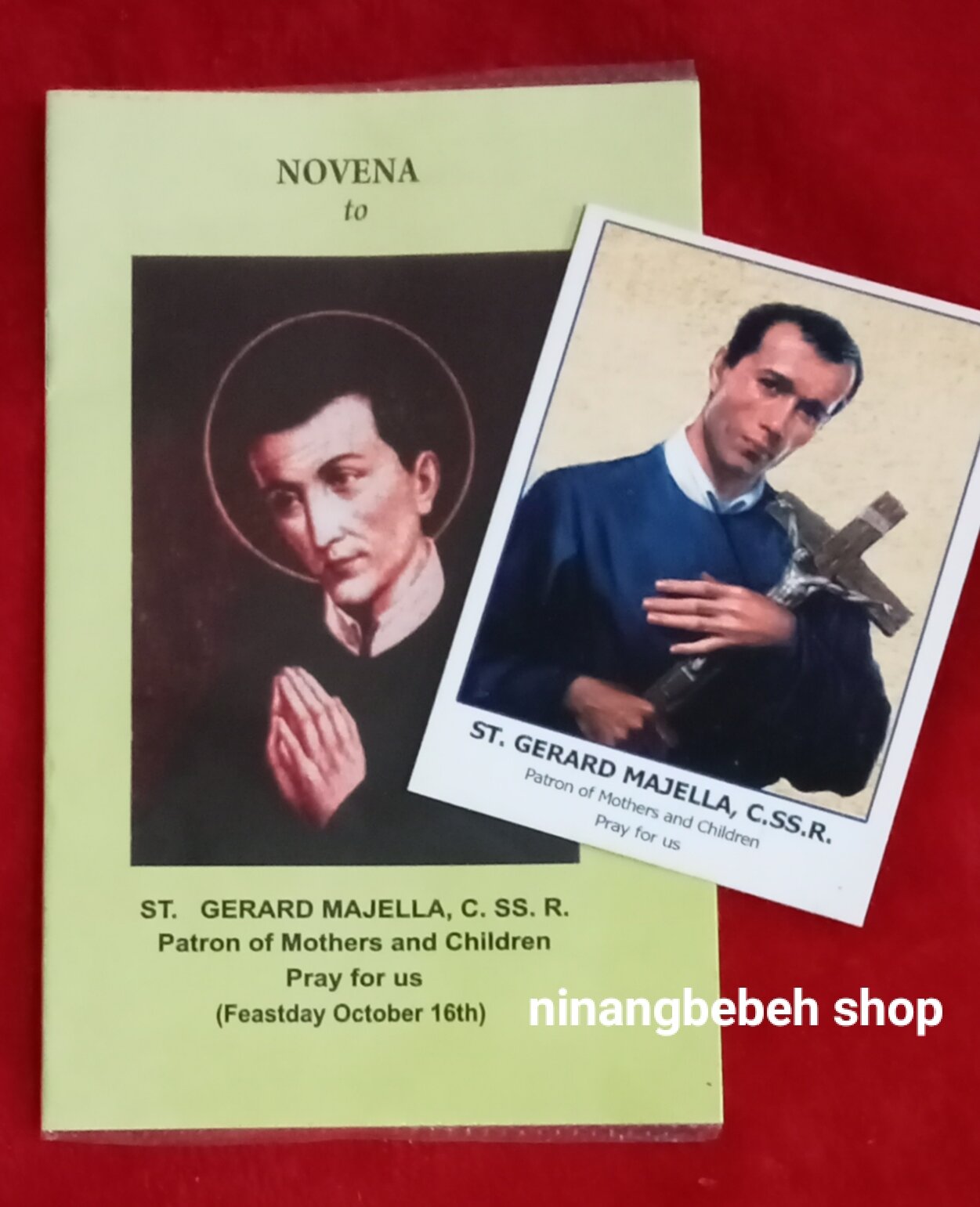 St.Gerard Majella Patron of Mother and Children Novena prayer booklet ... St.Gerard Majella Patron of Mother and Children Novena prayer booklet ...