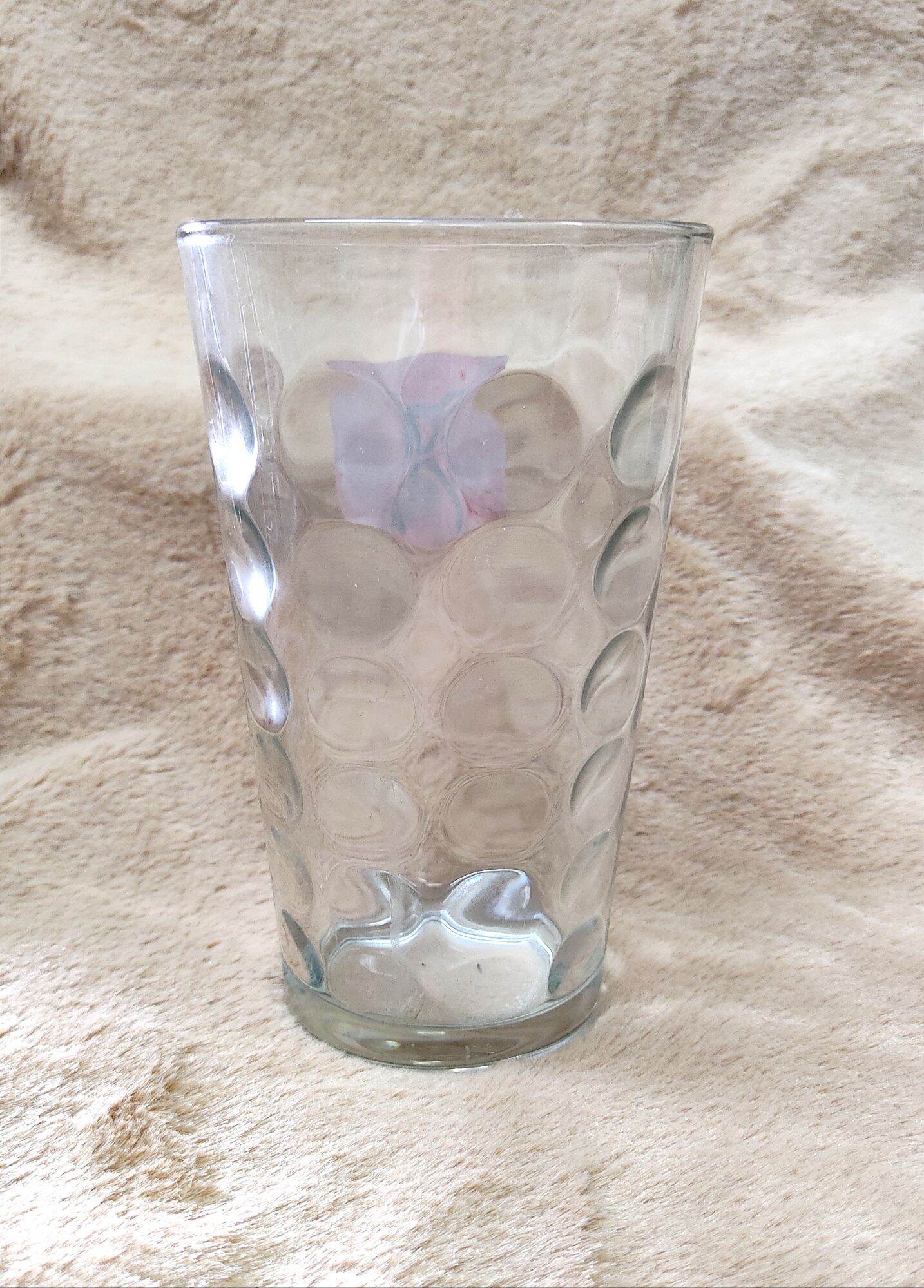 1pc 16oz BASO GLASS EMBOSSED CLEAR GLASS DRINKWARE | Lazada PH