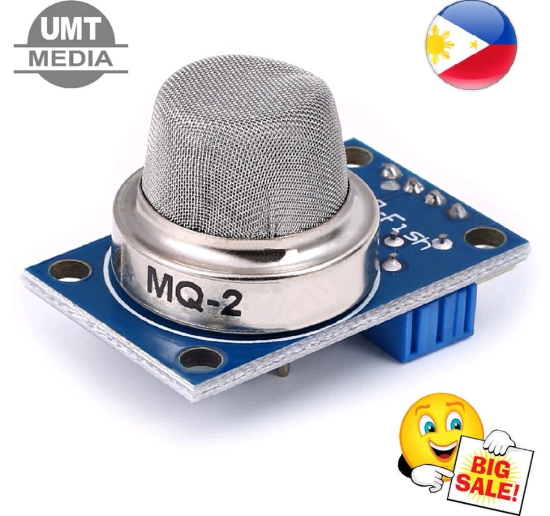 MQ-2 Gas Sensor Smoke Module Hydrogen Butane LPG Arduino Pi | Lazada PH