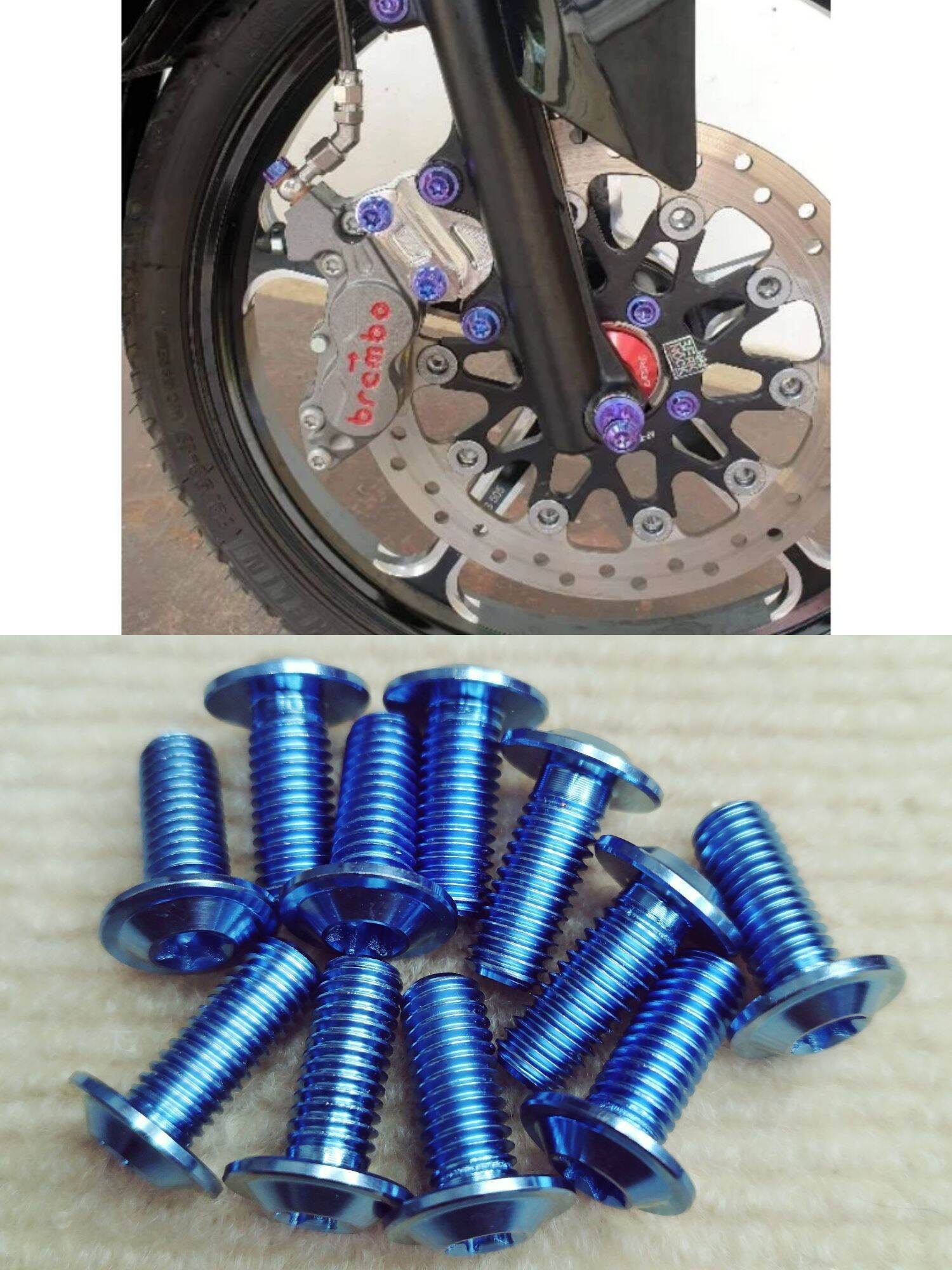 Titanium Gr5 Disc Bolt 8x20 Ordinary head(1pc) | Lazada PH