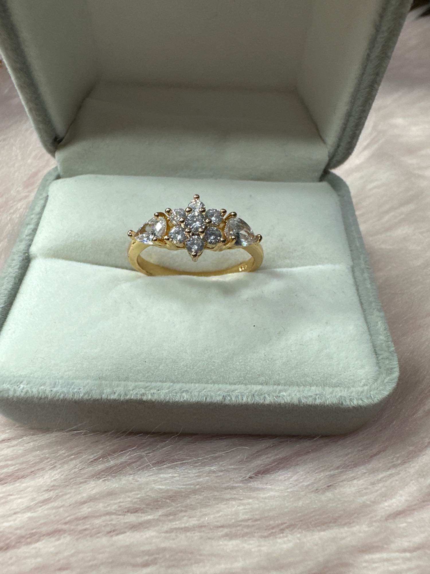 Engagement Ring Commery Gold!! | Lazada