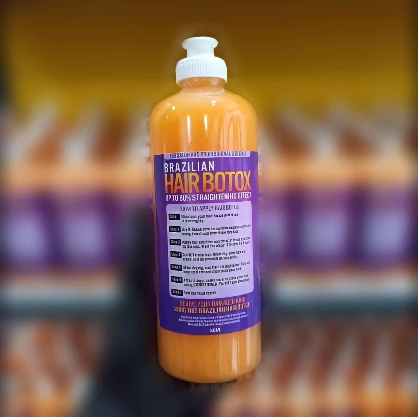 ORIGINAL BRAZILIAN HAIR BOTOX up to 80% Straightening effect. | Lazada PH