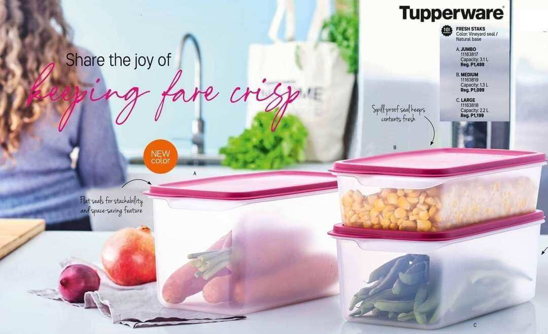 Tupperware Fresh Staks | Lazada PH