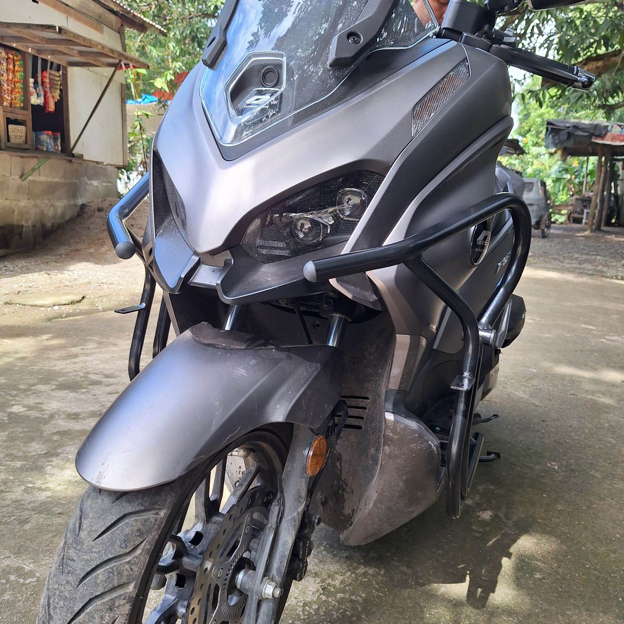 QJ Motors Fortress 160 CRASHGUARD FULL DESIGN (powdercoated)heavy-duty ...