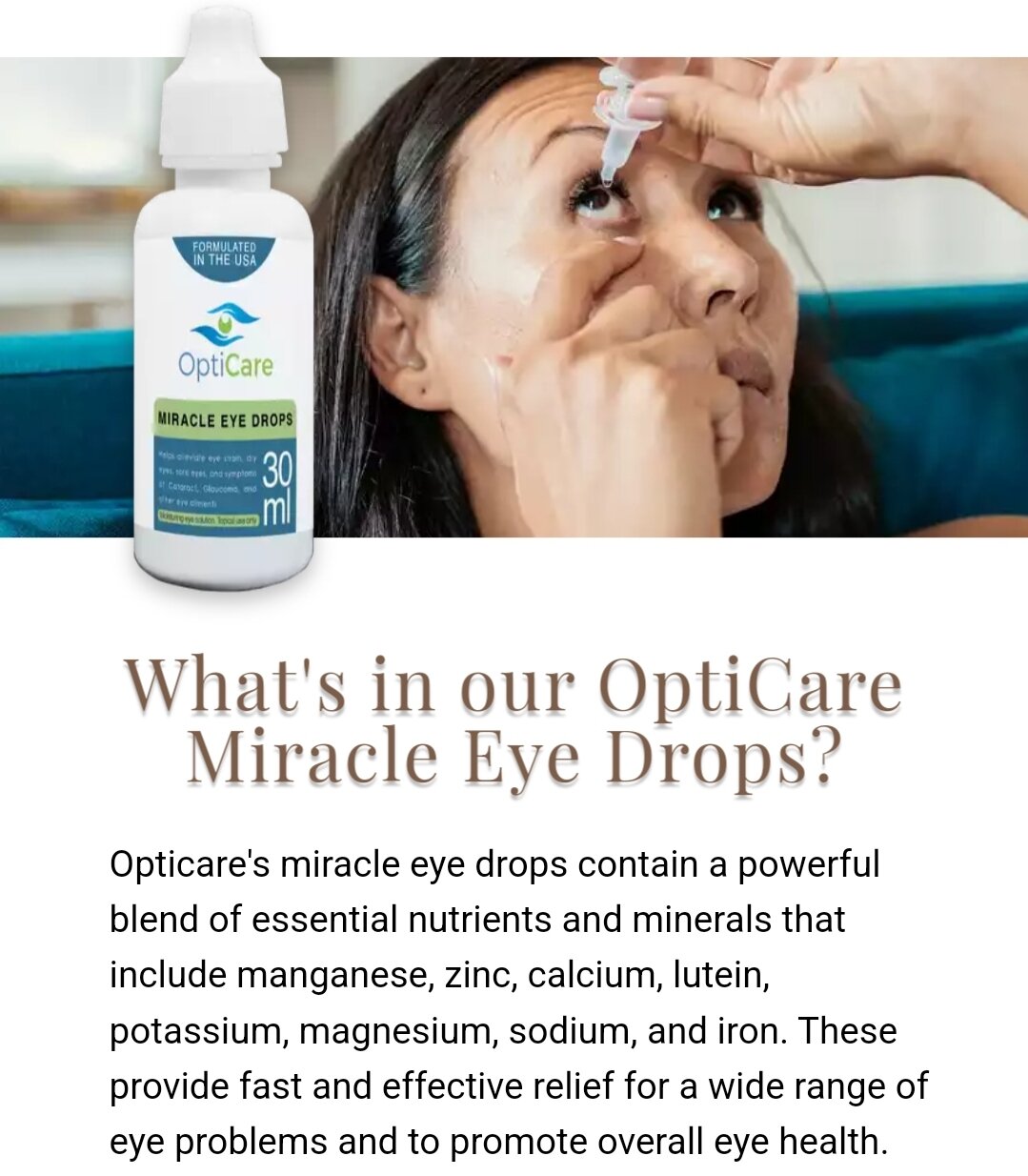 Opticare eyedropper original | Lazada PH