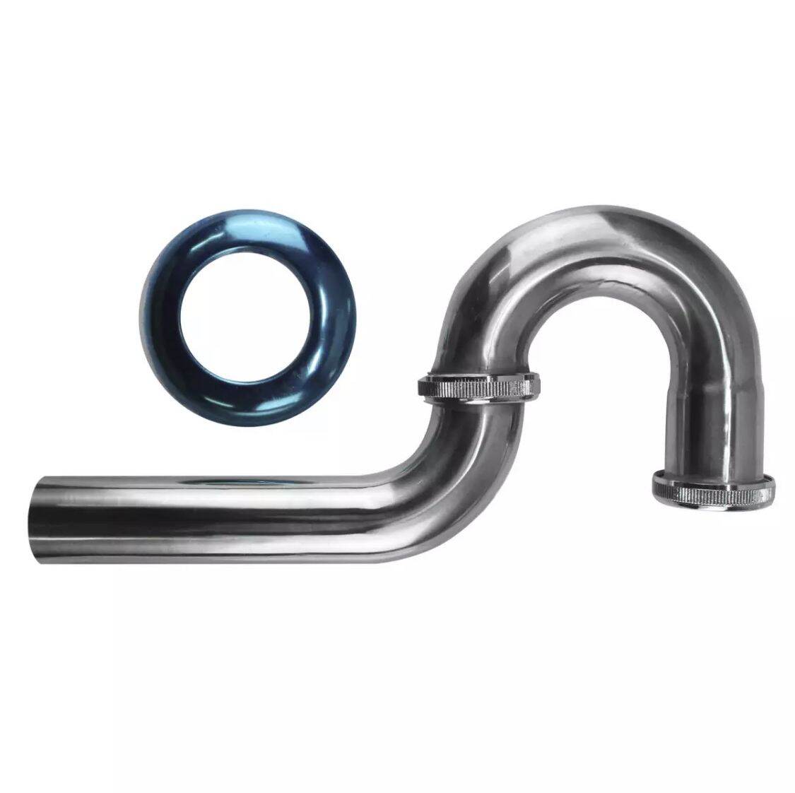 Lavatory p-trap 304 stainless 1-1/4 ptrap only or ptrap set with ...