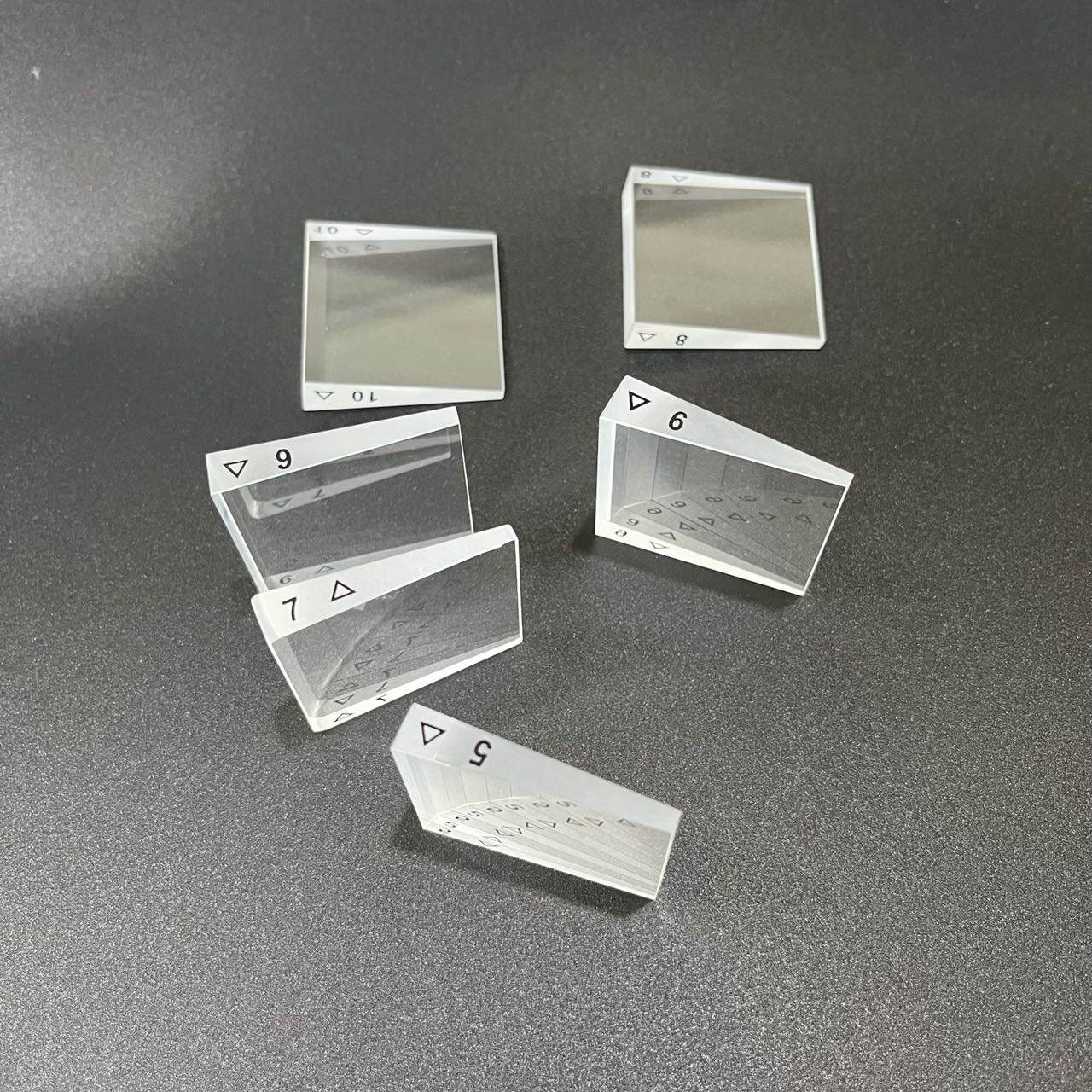 Optical Wedge Prism for Ophthalmic Strabismus, Prisms Glass Lens ...