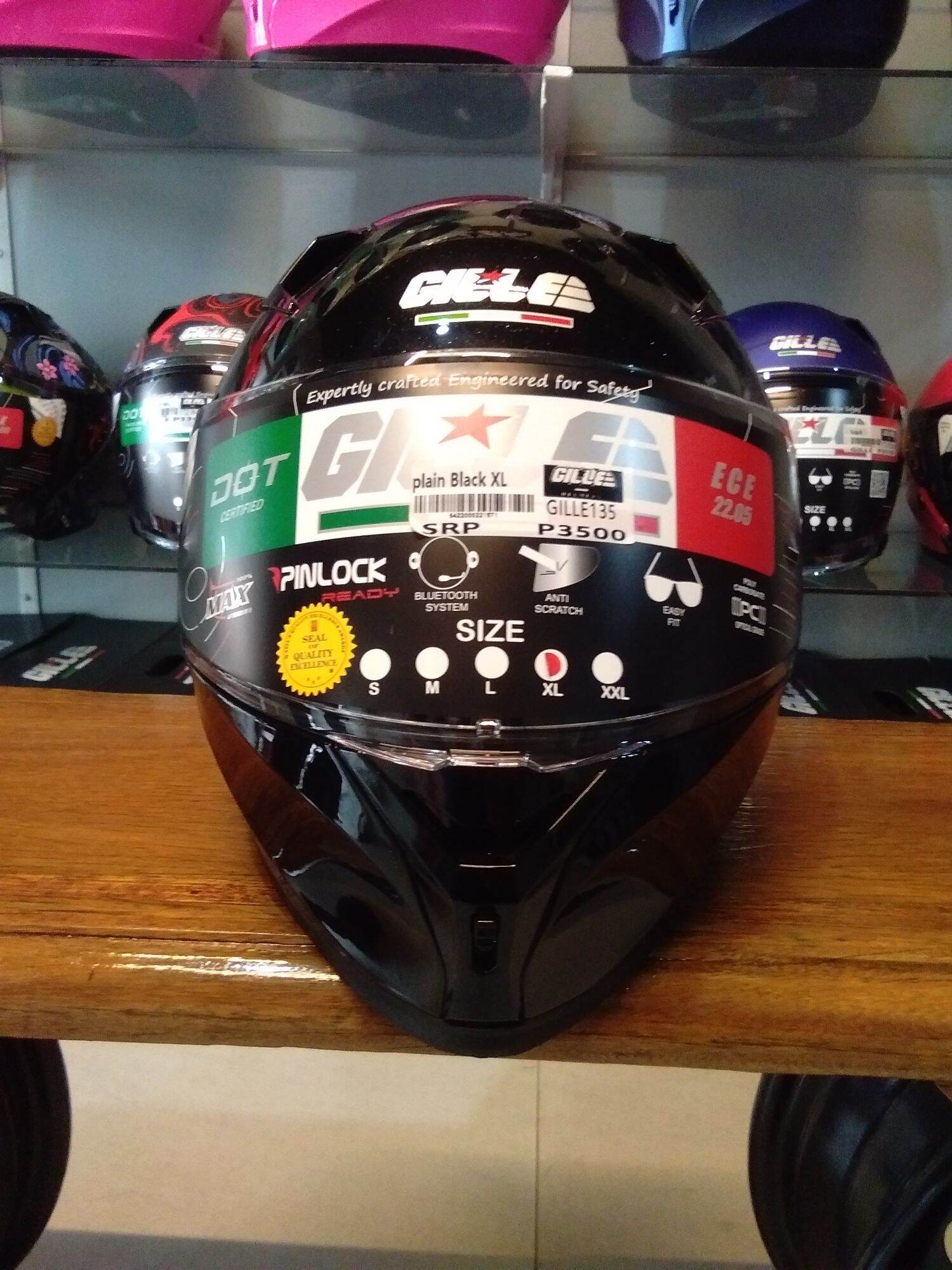 GILLE GTS V1 GLOSS BLACK | Lazada PH