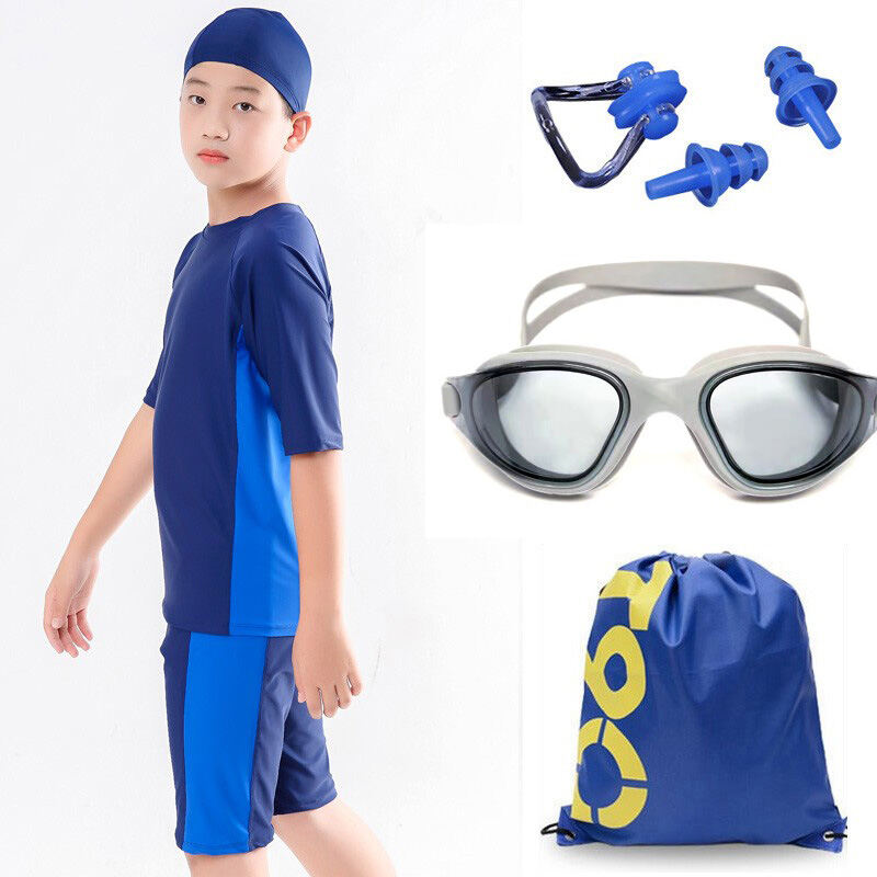Children's Hot Spring Swimsuit Boys Fat Children Middle and Big ...