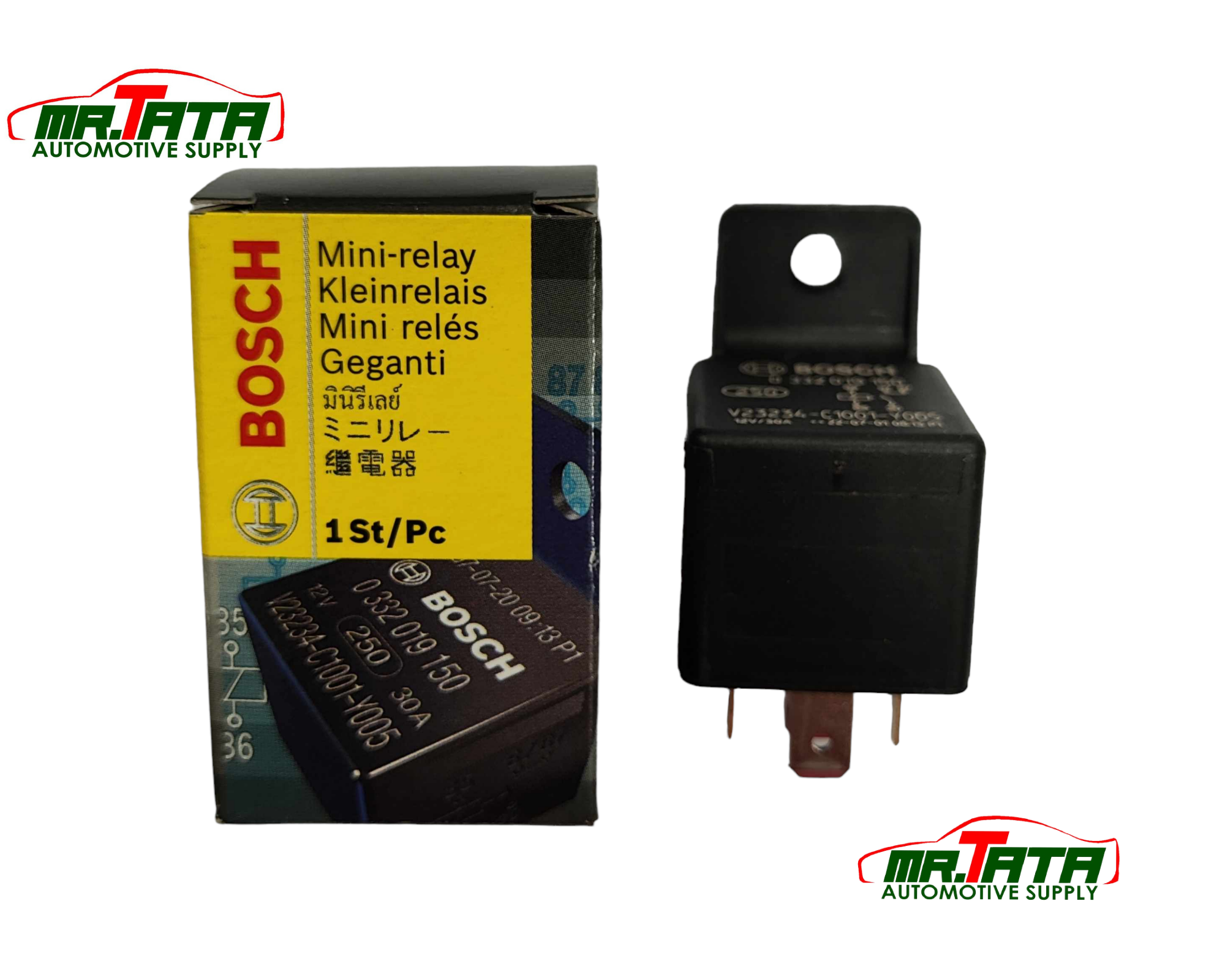 Bosch Auto Mini Relay 12V 30A 5-PIN (Original) | Lazada PH