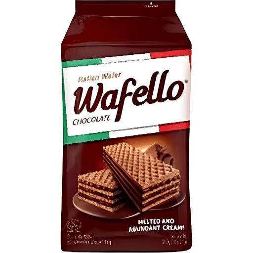 Wafello Italian Wafer | Chocolate, Coconut Cream, Butter Caramel | 10 × ...