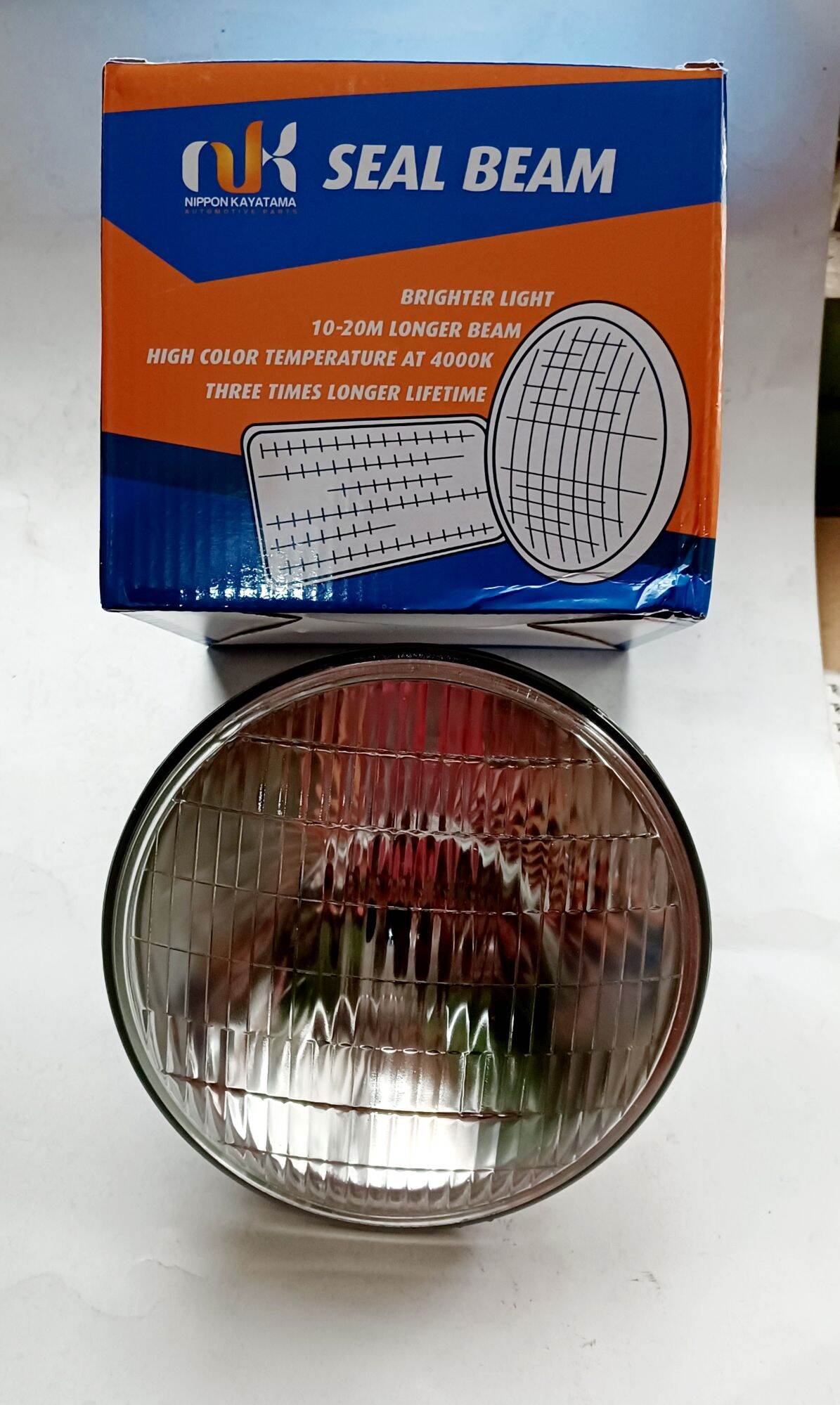 H6014 Halogen Sealed Beam Head light 7inch 12v round | Lazada PH