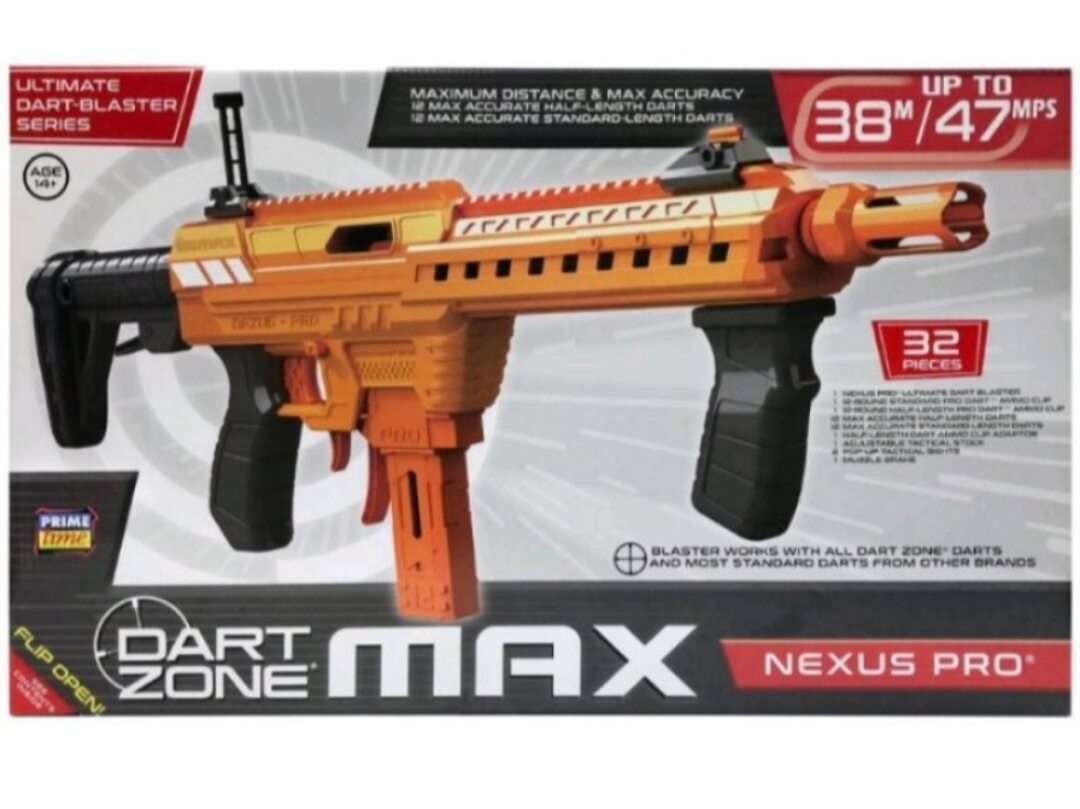 Dart Zone Nerf Max Nexus Pro Blaster | Lazada PH