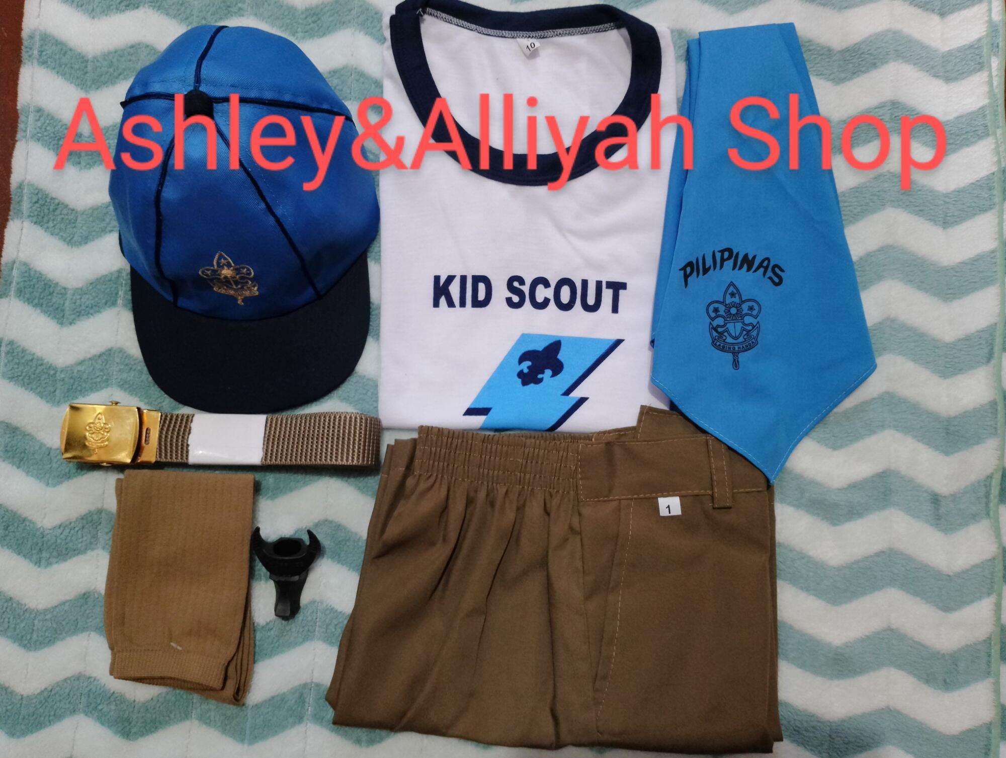 KID SCOUT type B uniform BLUE | Lazada PH