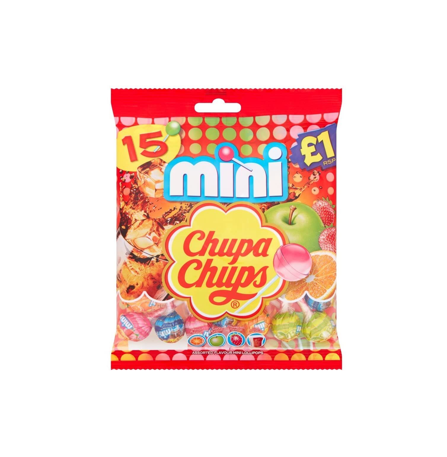 Chupa Chups 15 Mini Lollipop Assorted 90g | Lazada PH