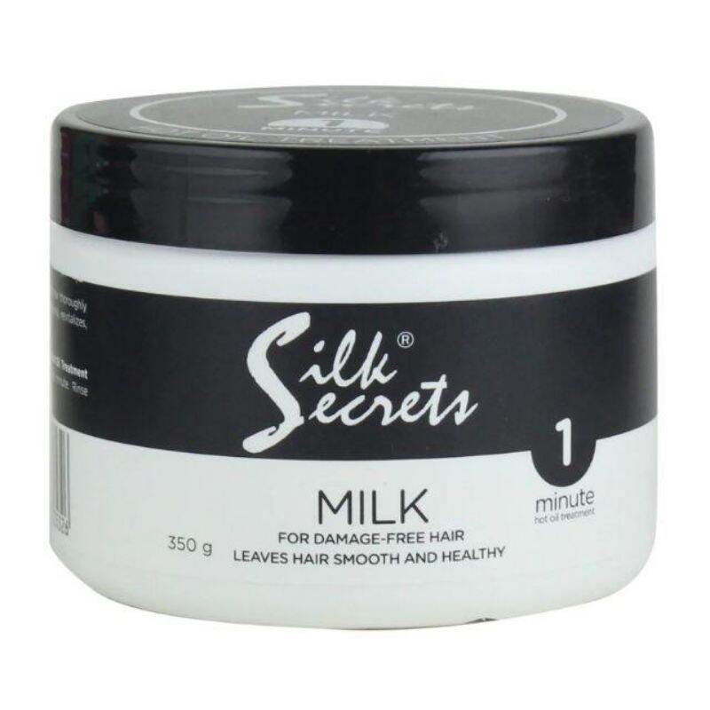 Silk Secrets.1min Hair treatment Argan Oil/Color Protect/Milk/Keratin ...