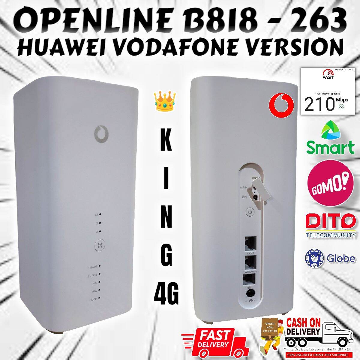 Huawei B818 4G Router 3 Prime LTE CAT19 Router B818-263 Australia ...