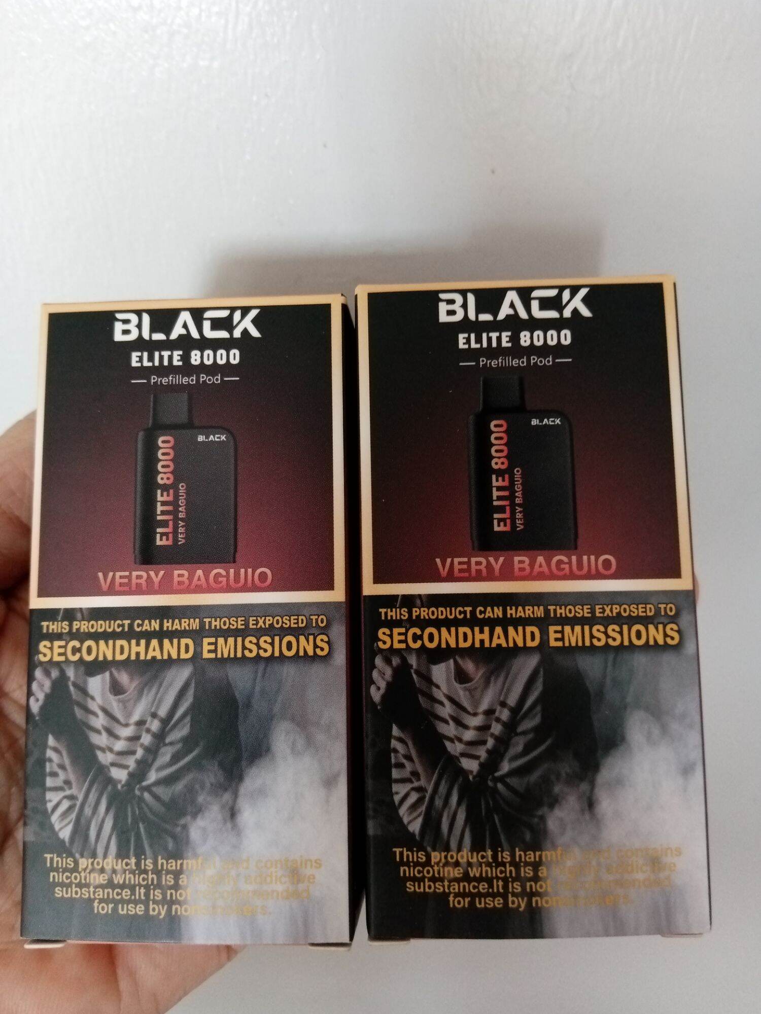 Elite Black Disposable 8000 Puffs | Lazada PH