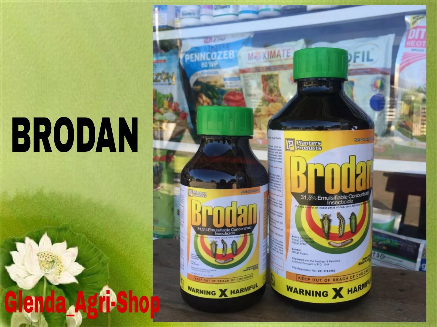 Brodan 31.5 EC INSECTICIDE - Planters Product - ( 500 ml ) | Lazada PH