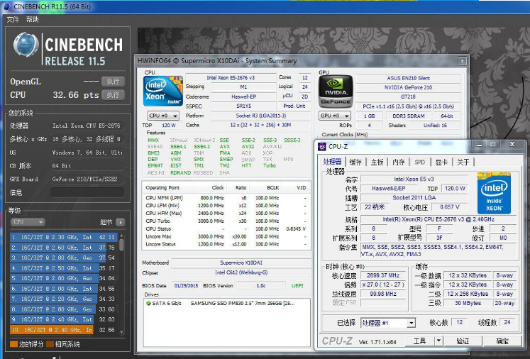 Intel Xeon E5-2676 V3 Official Version CPU 12 Core 24 Thread 2.4G over ...