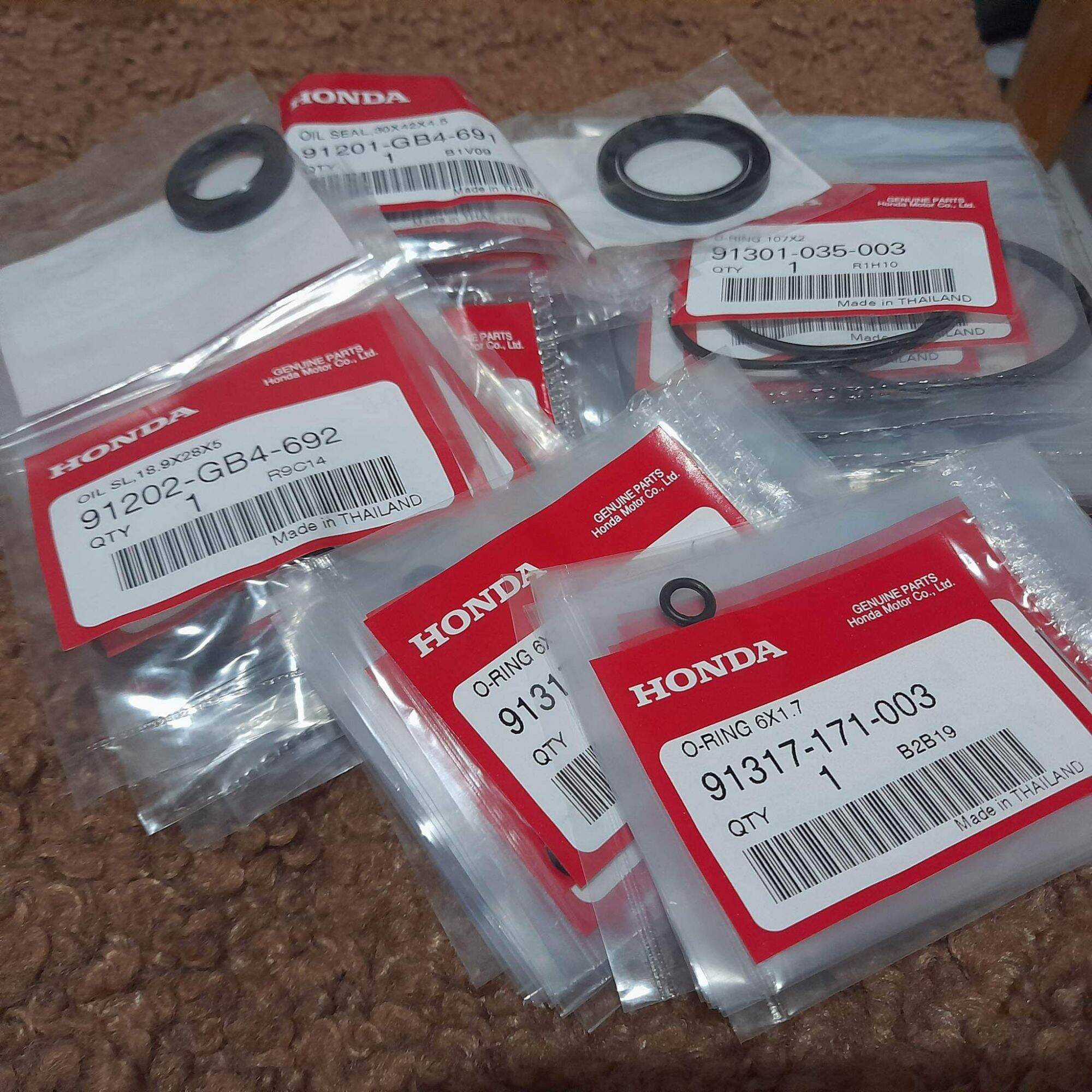Honda Original Genuine Parts Magneto Kit Oil Seal Set XRM 110,125 Wave ...