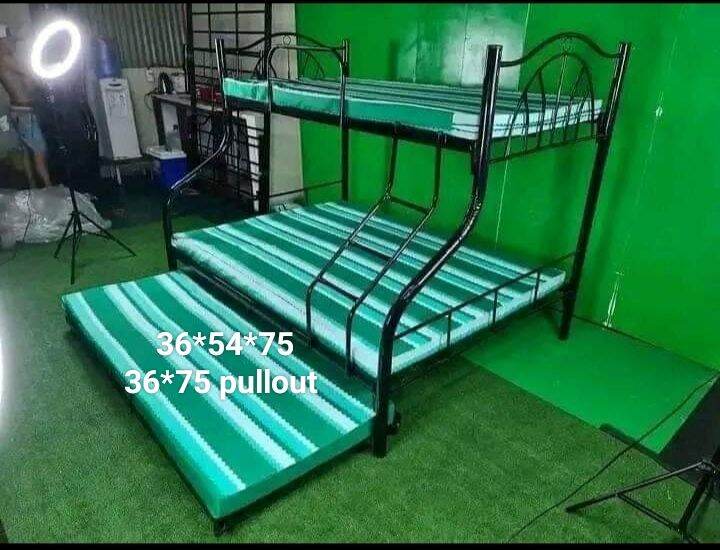 DOUBLE DECK WITH PULLOUT BED SET WITH URATEX FOAM (HEAVY DUTY) | Lazada PH