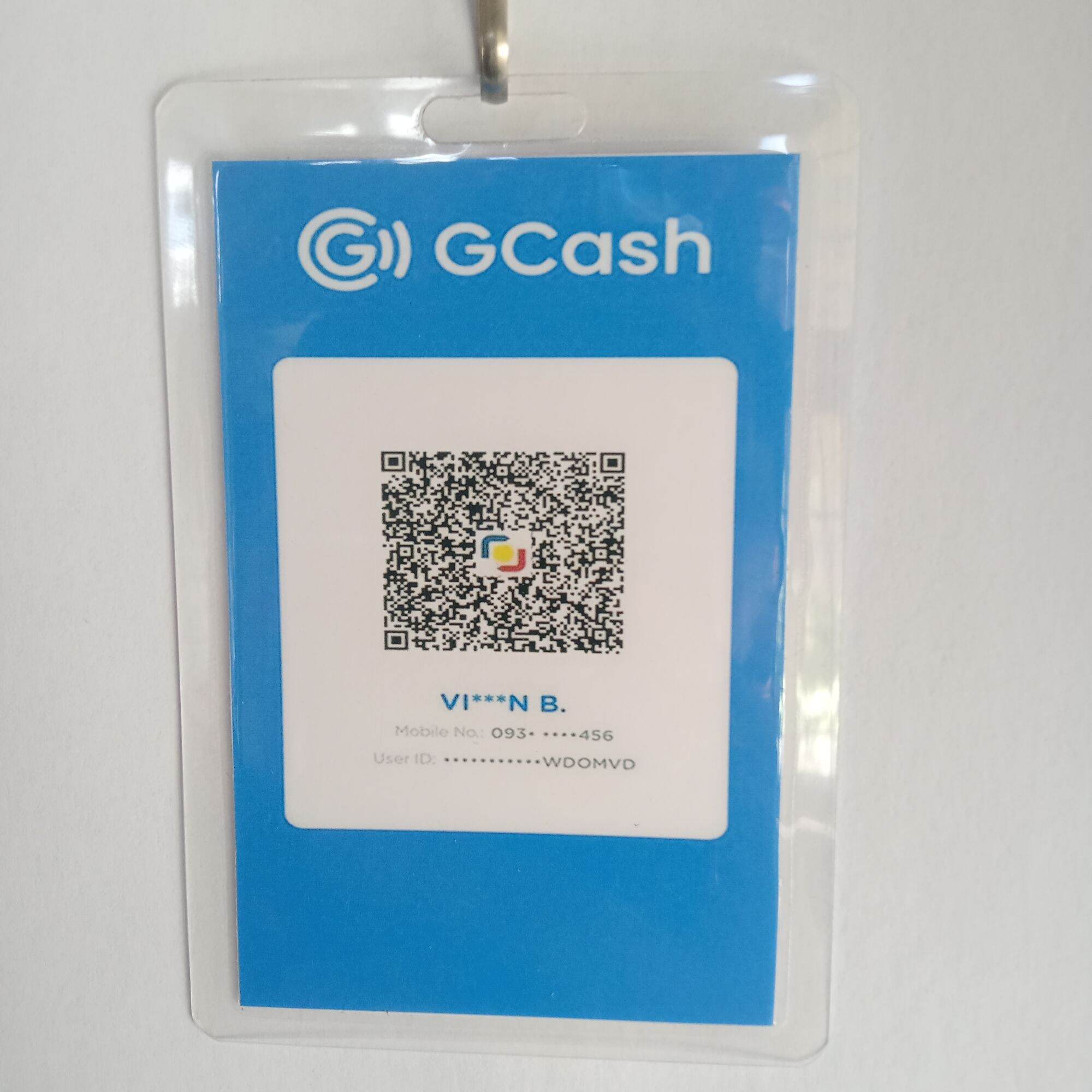 Gcash Qr code Id style Gcash Laminated Makapal 250mic | Lazada PH
