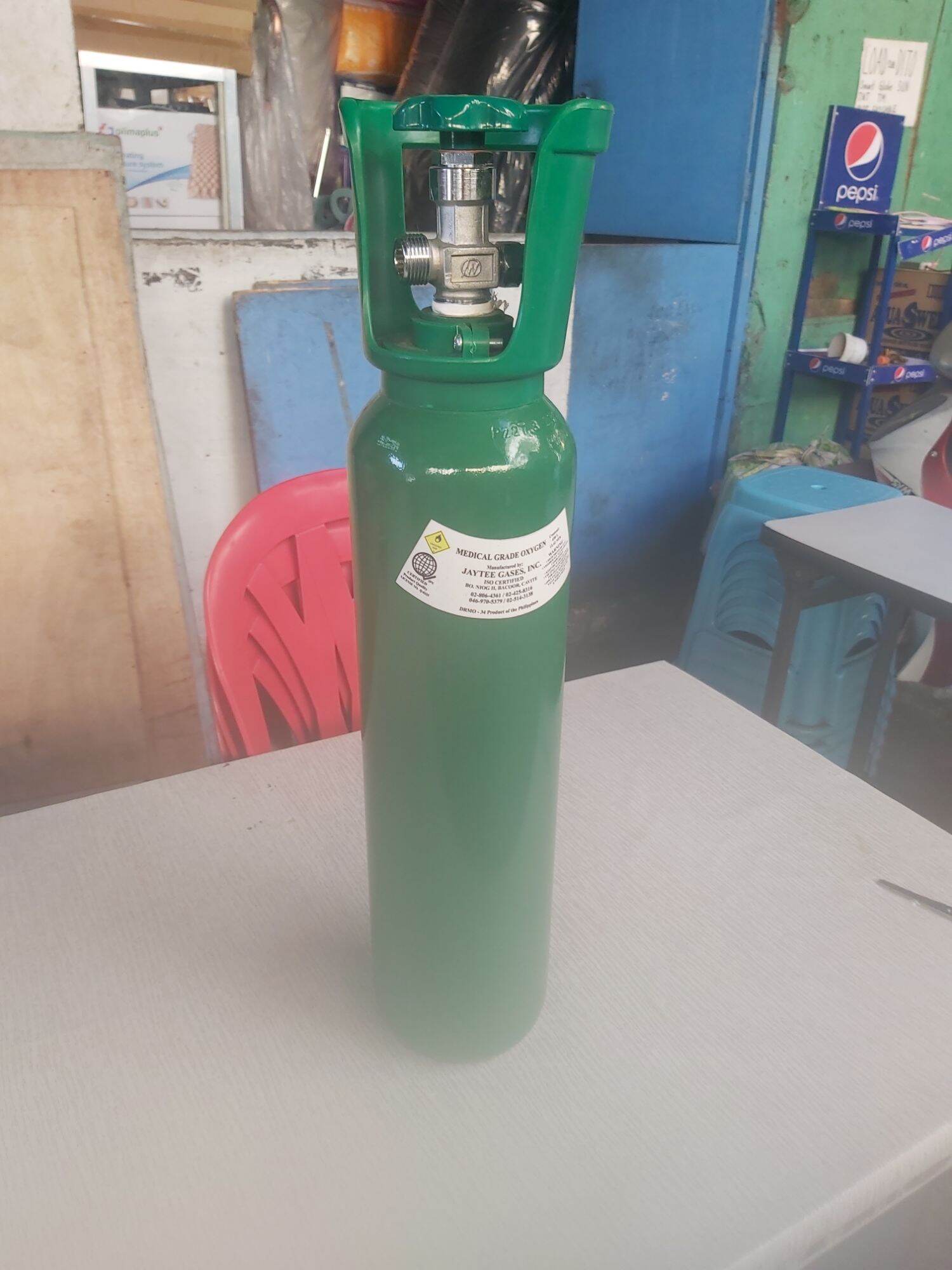 5lbs Oxygen Tank With Content and Oxygen Regulator | Lazada PH