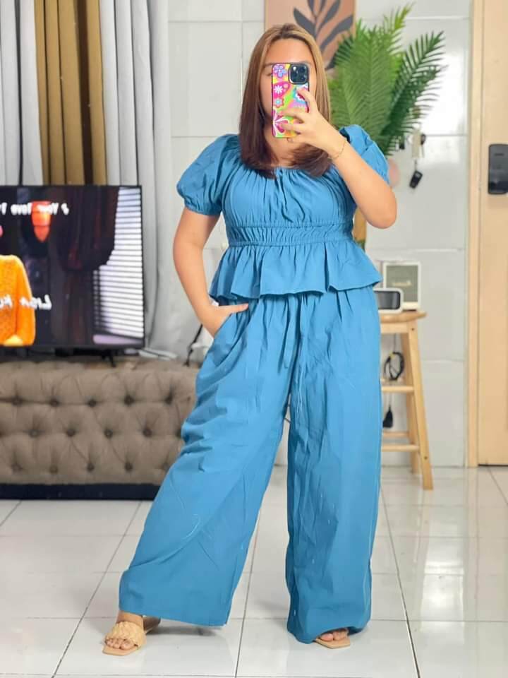 NEW ARRIVAL PLUS SIZE COORDS/TERNO SQUARE PANTS | Lazada PH