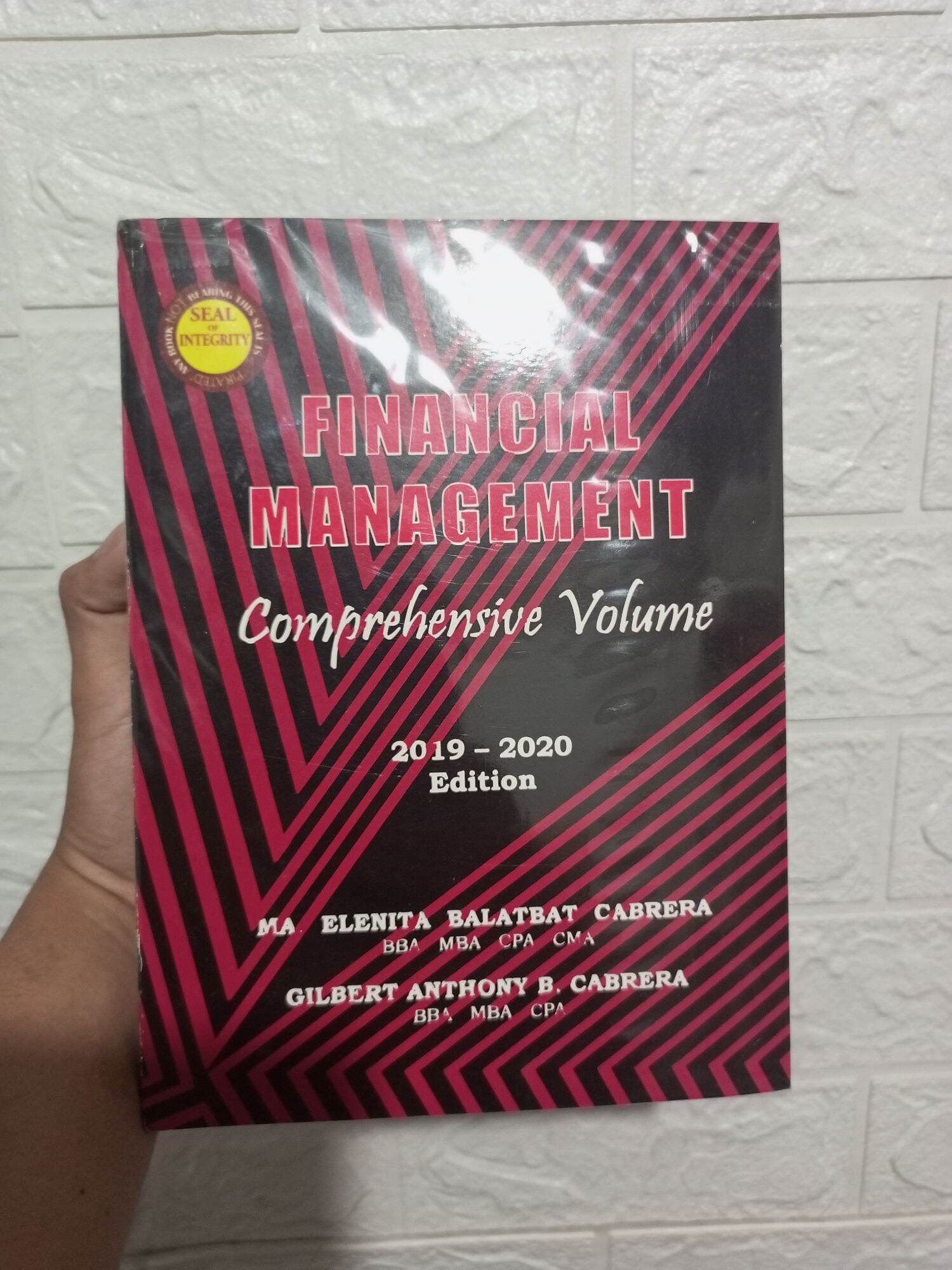 Financial Management By Cabrera Lazada PH financial-management-by-cabrera-lazada-ph