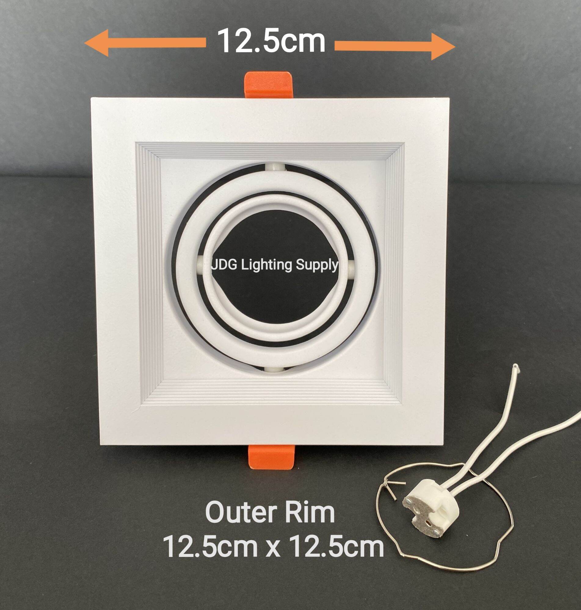 PINLIGHT RECESS TYPE SQUARE BLACK (PL-8003 SQ BK MR16) | Lazada PH