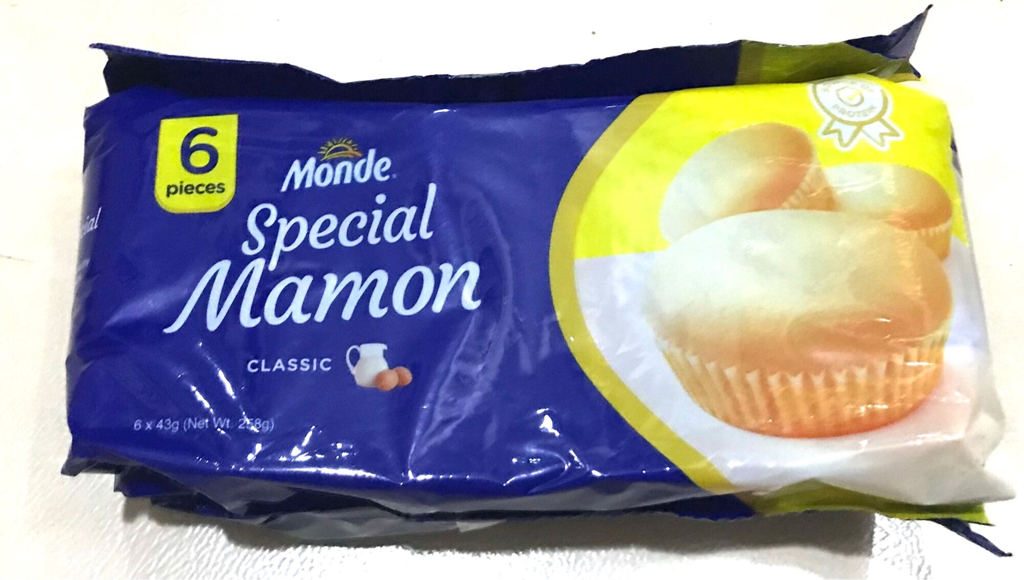 Monde Special Mamon Classic 6pcs x 43g | Lazada PH