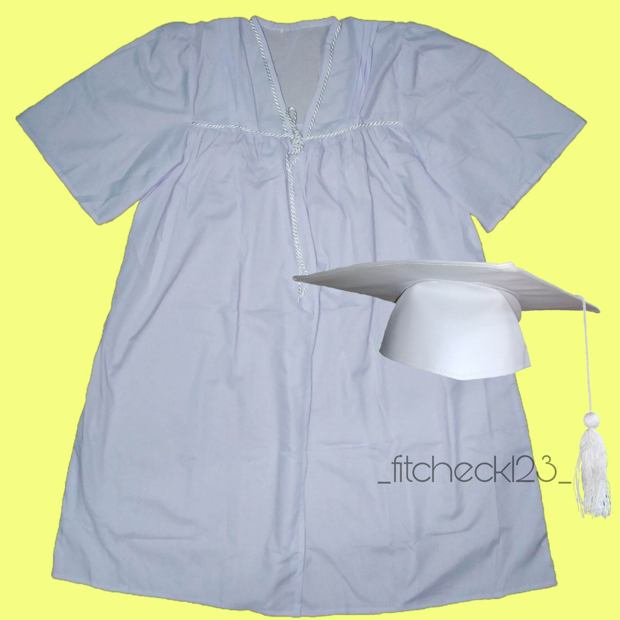 Graduation Toga & Cap for Kinder, Elem, Junior and Senior Highschool ...