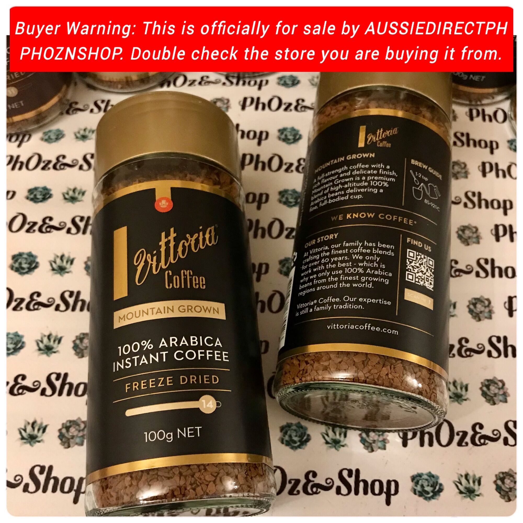 VITTORIA FREEZE DRIED INSTANT COFFEE 🇦🇺 AUSSIEDIRECTPH PHOZNSHOP ...