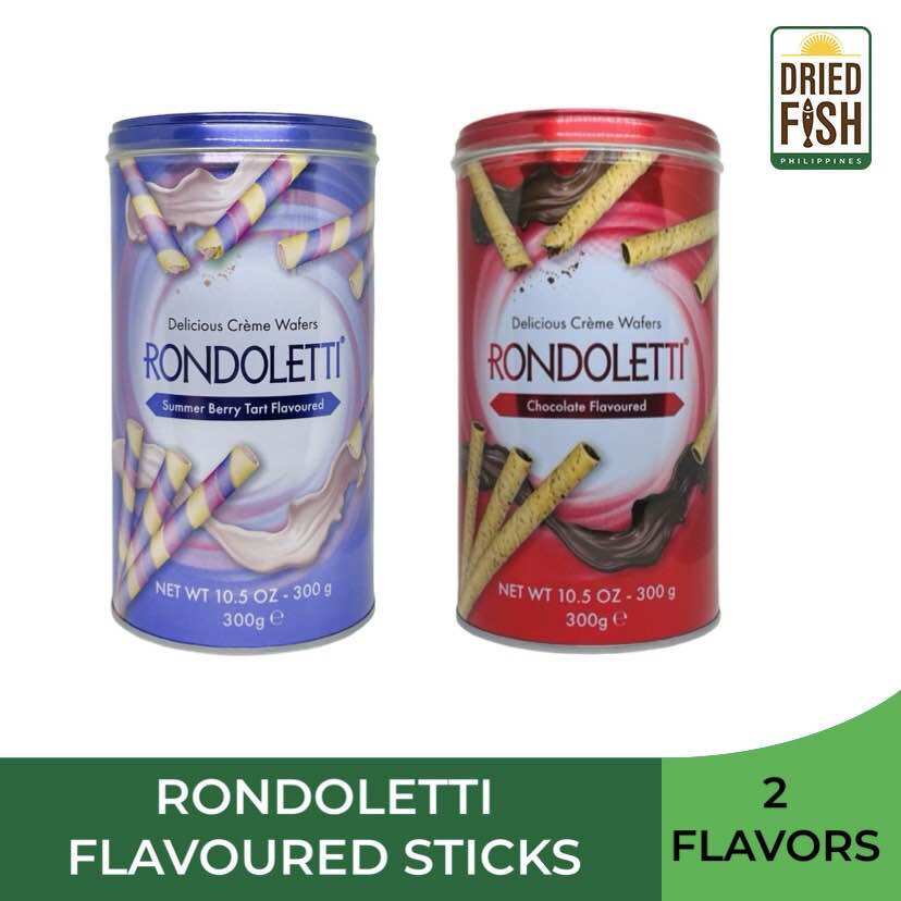 RONDOLETTI Cream Wafer Stick 300g Assorted Flavors | Lazada PH