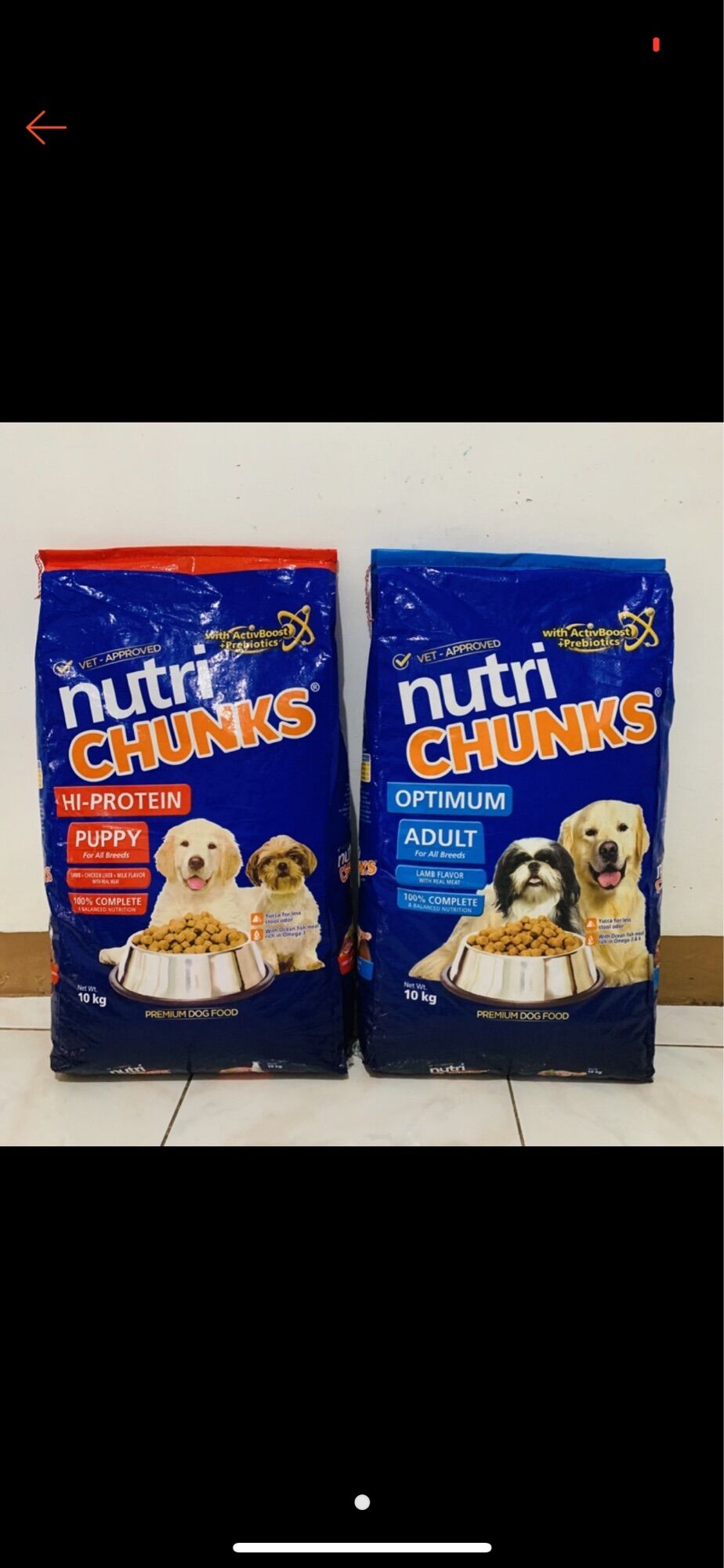 Nutri Chunks Puppy and Lamb Adult Dog Food 1kg REPACKED | Lazada PH