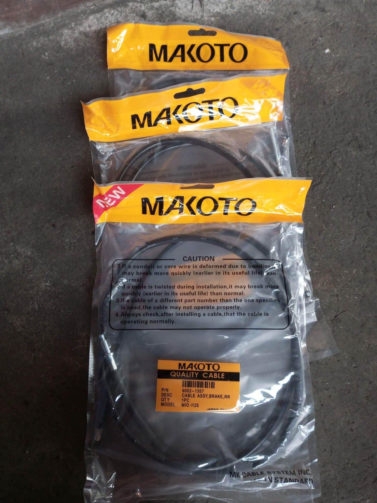 BRAKE CABLE MIO I 125/M3 MAKOTA | Lazada PH