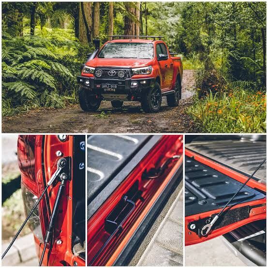 ARB TAILGATE ASSIST TOYOTA HILUX SR & SR5 2015 onwards Hilux revo tail ...