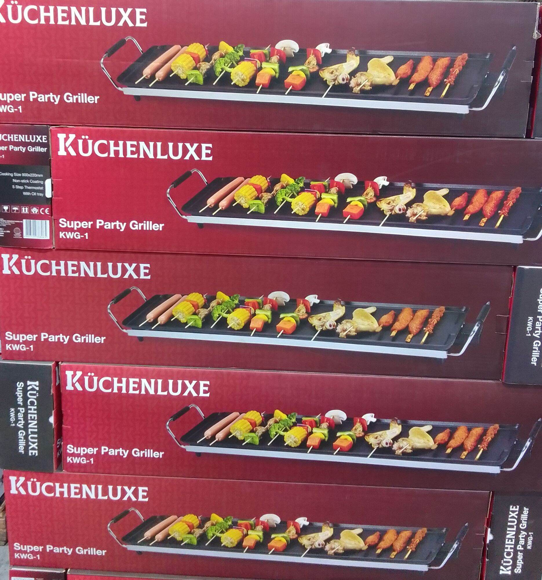 KUCHENLUXE SUPER PARTY ELECTRIC GRILLER MODEL: KWG-1 | Lazada PH
