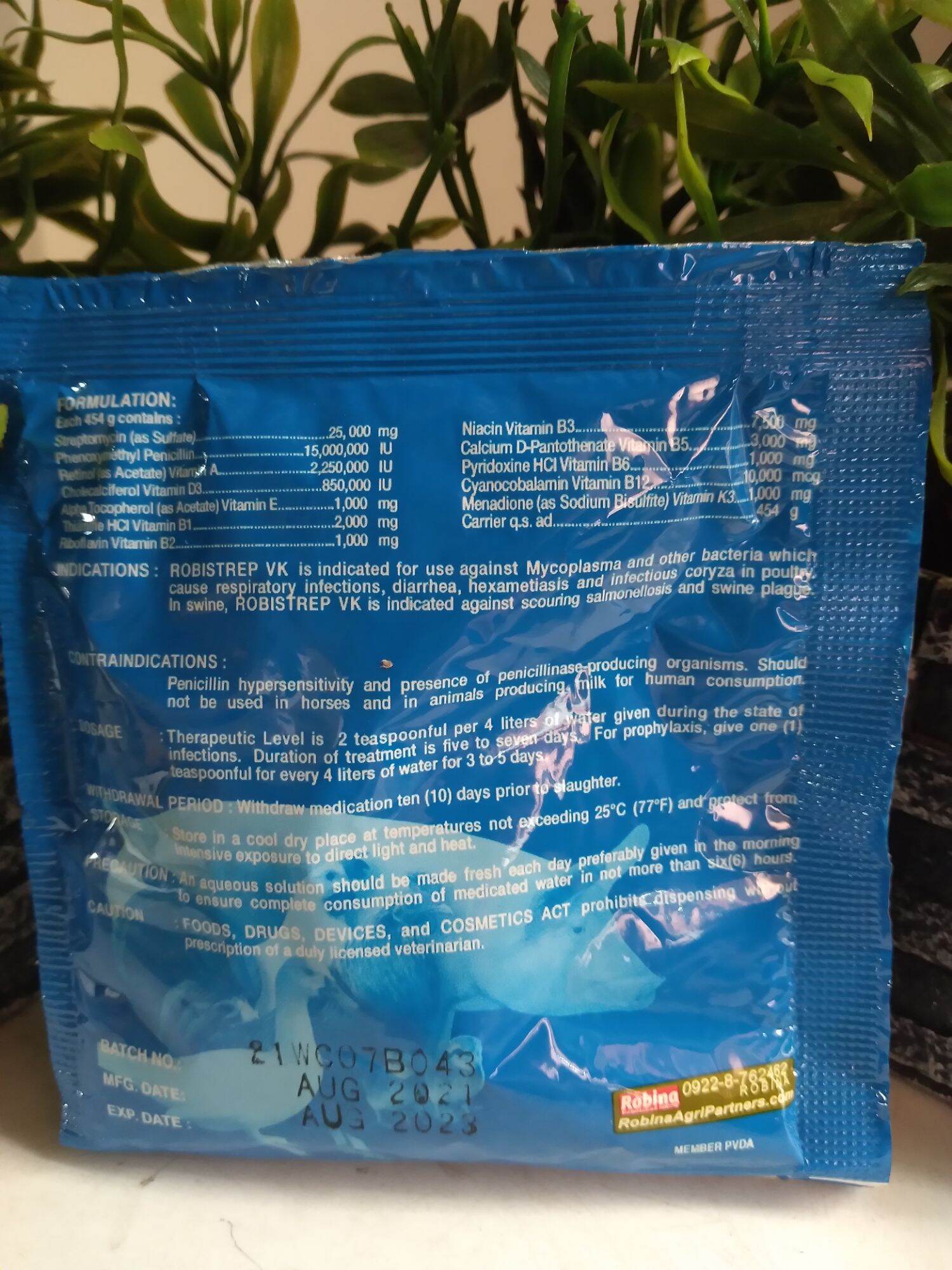 Robistrep VK Water Soluble Powder ( 25grams ) | Lazada PH