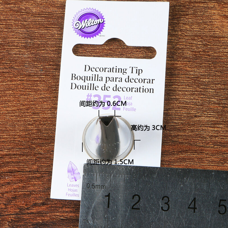 Wilton Wilton Mounting Flower Tip 352 349 366 Flower Tip Leaves Flower ...