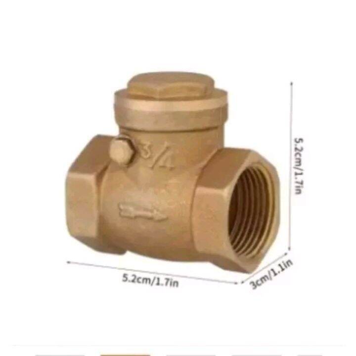 ROSCO RO-892 SWING CHECK VALVE 1/2", 3/4", 1",1-1/4" HORIZONTAL BRASS CHECK VALVE PANGREGULATE ...