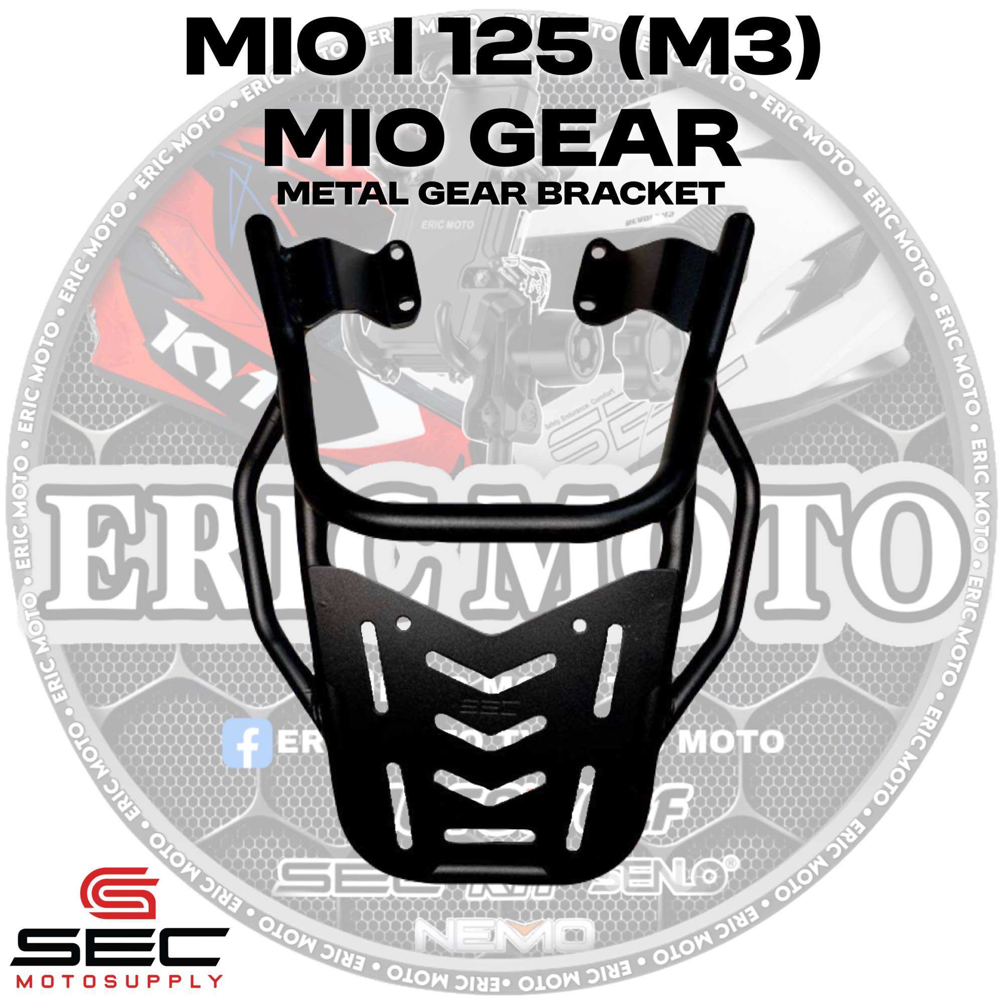 sec mio gear / mio i 125 / m3 metal warrior top box bracket | Lazada PH