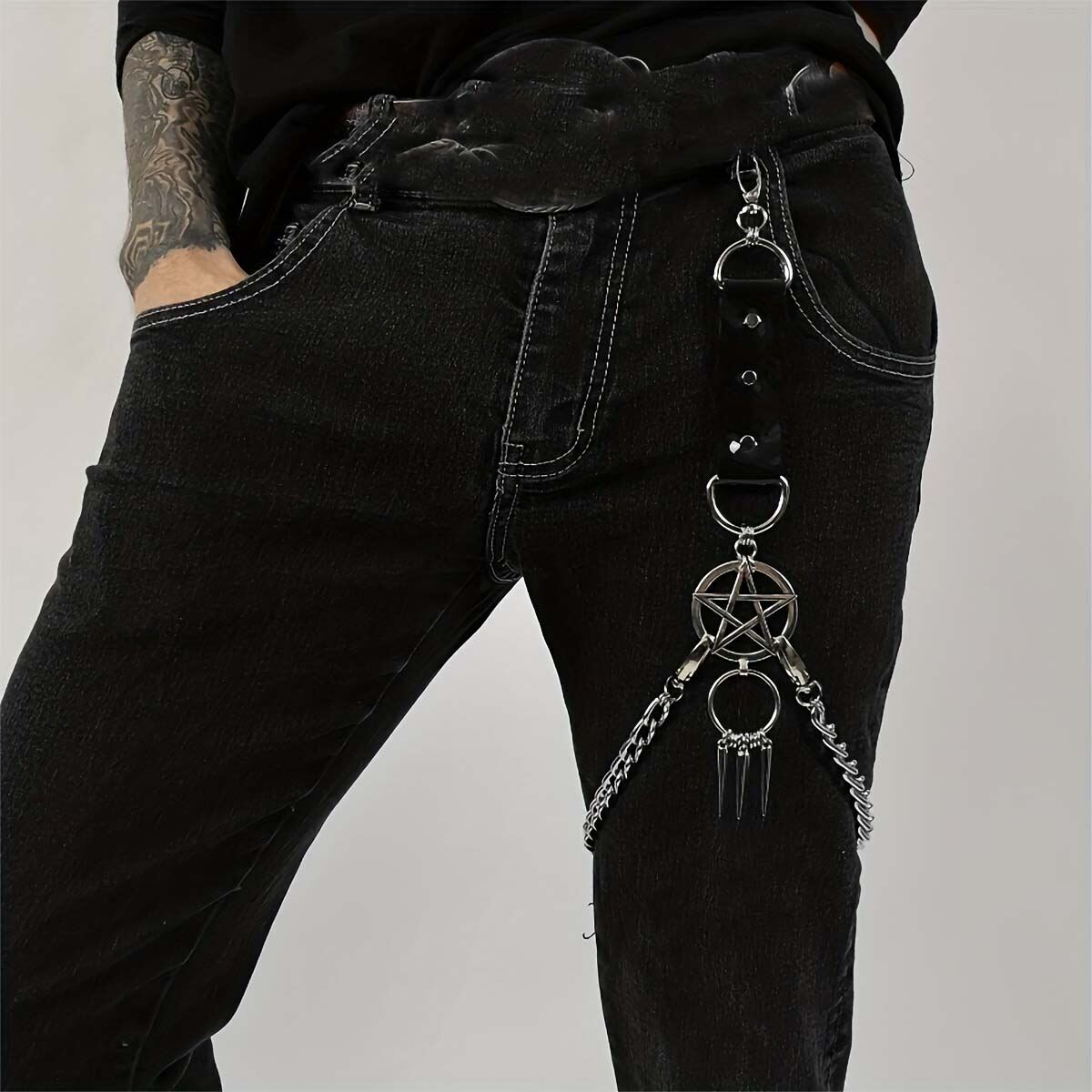 Leather Leg Harness Goth Thigh Harness Straps Sexy Garter Belt Bdsm ...